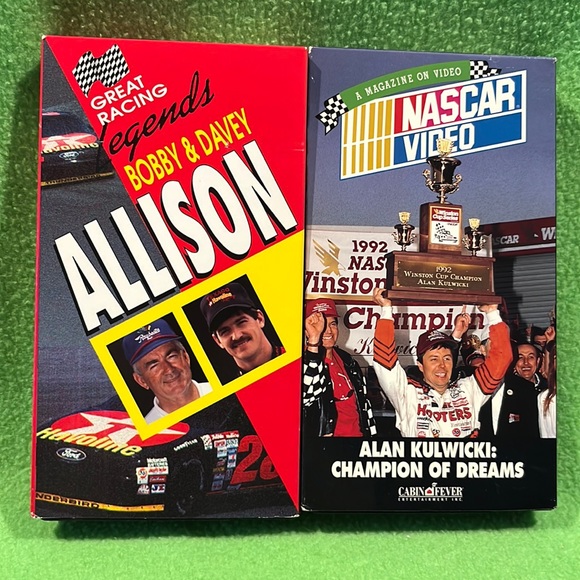 Nascar Winston Cup | Media | Nascar Winston Cup Allison Kulwicki Vhs ...